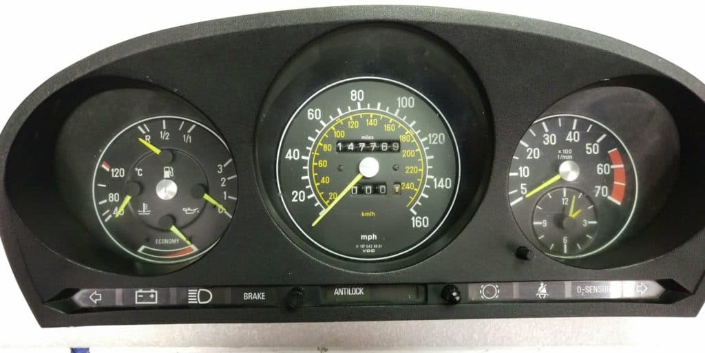 Mercedes Benz Speedometer/Odometer Repair Service