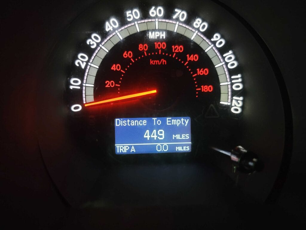 2009-2013 Toyota Tundra Optitron Flex Fuel Cluster | Tanin Auto